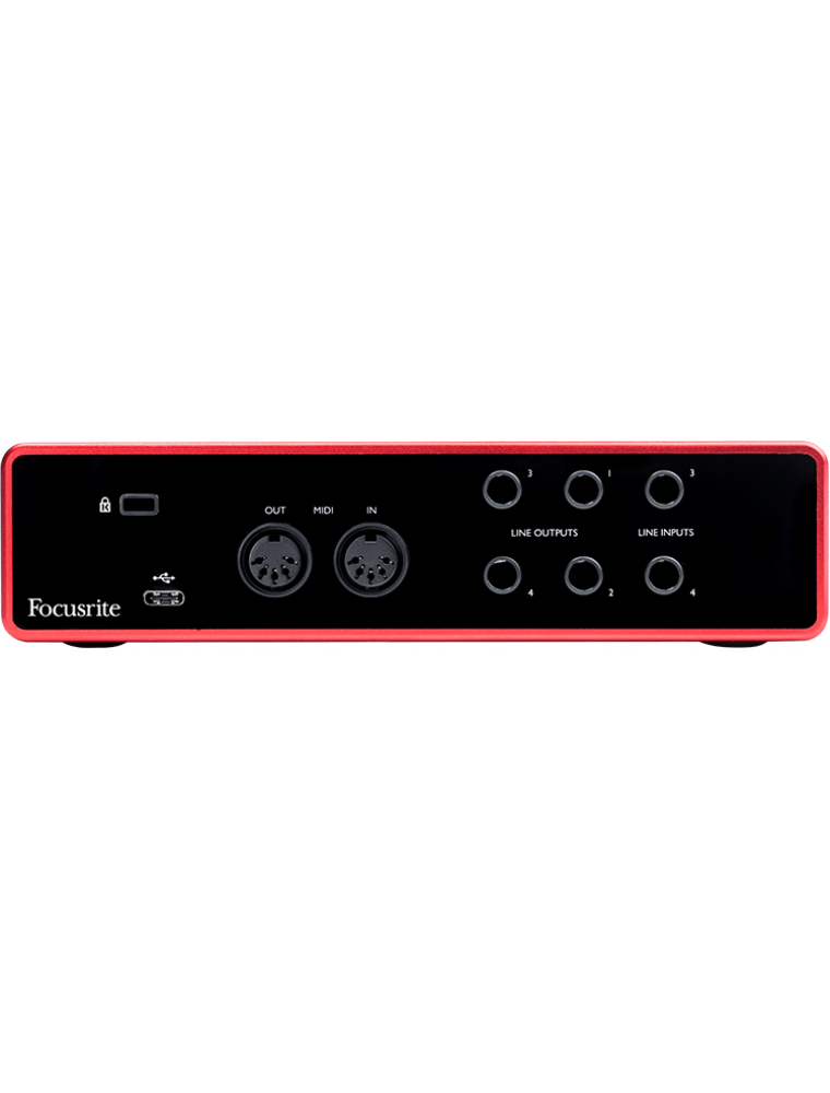 Focusrite Scarlett 4i4 3rd Gen - USB Audio Interface