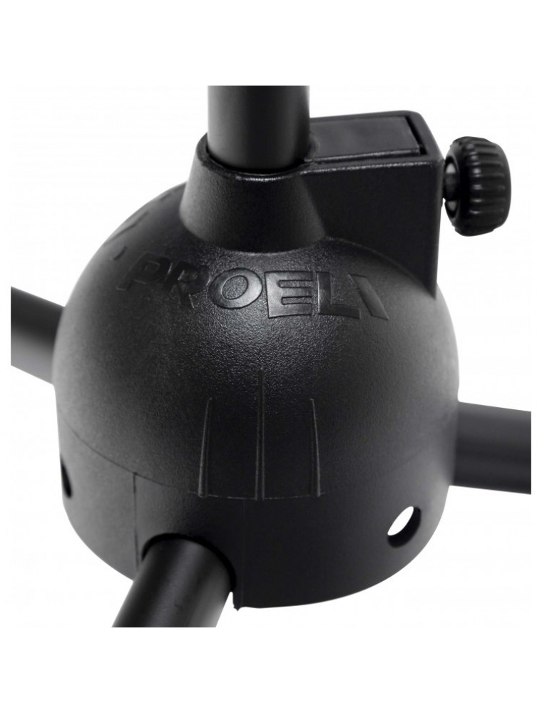 PROEL RSM180 Microphone stand with boom, tripod nylon base
